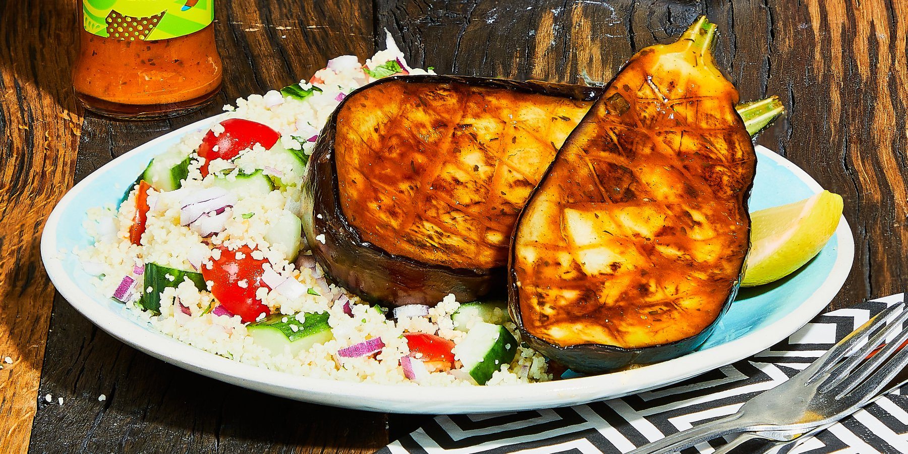 Oven Roasted Aubergine (Eggplant) | Vegetarian Recipe Ideas